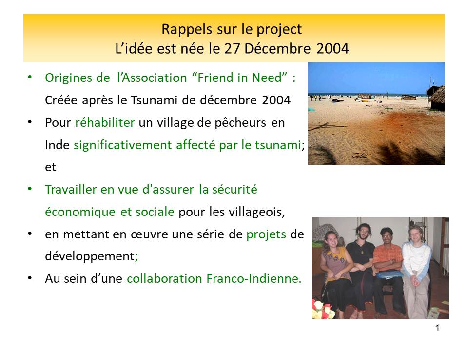 Origines – Association Un Ami